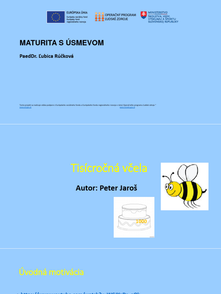 Tisicrocna Vcela | PDF