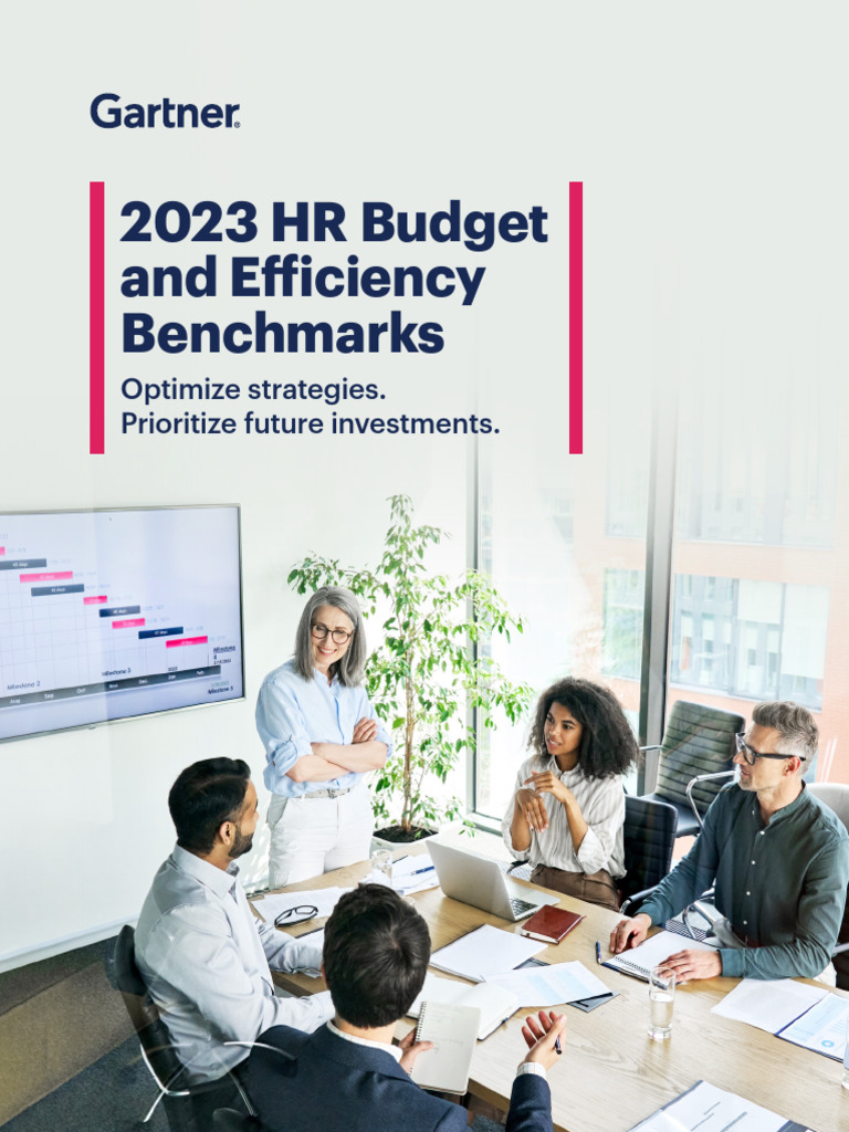 Gartner - 2023 HR Budget and Efficiency Benchmarks | PDF | Benchmarking ...