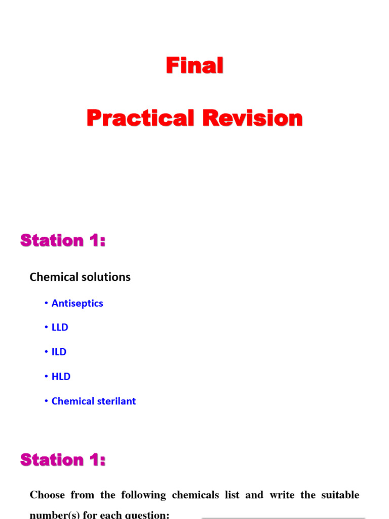 Final practical revision gr 7 | PDF | Hand Washing | Nursing