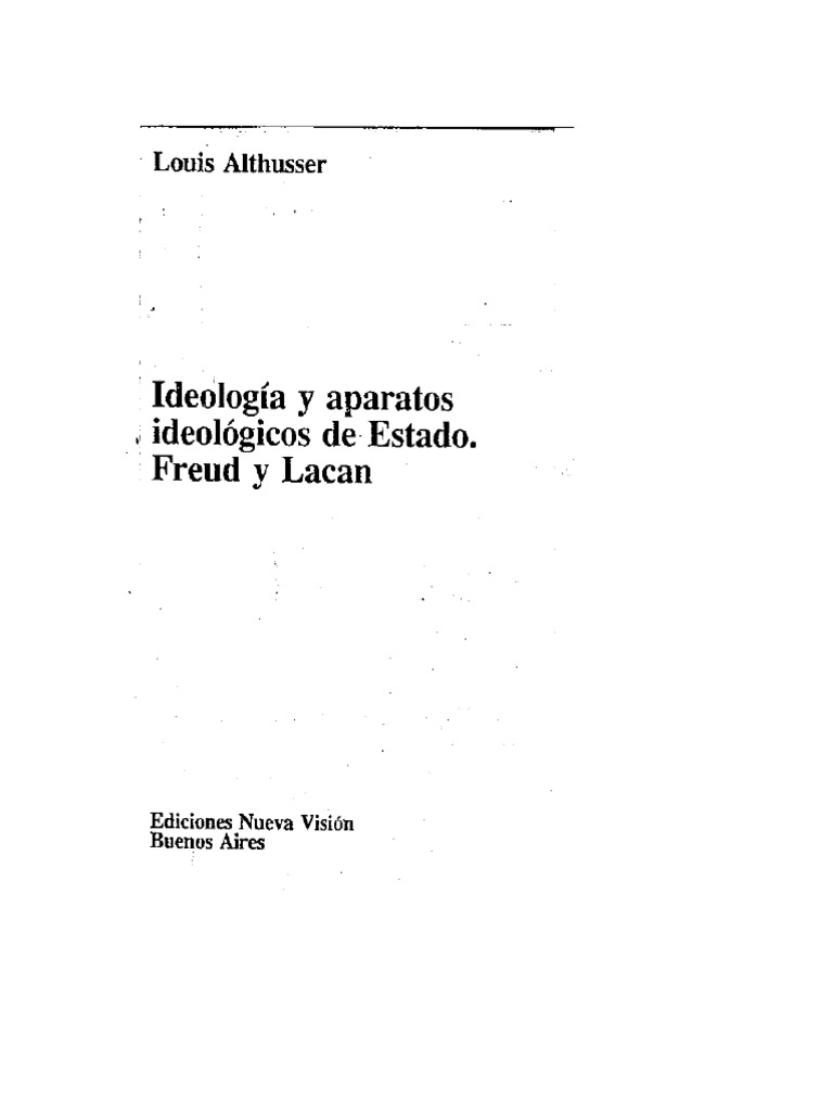 Althusser, L. | PDF