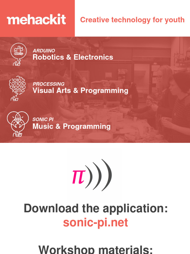 Sonic PI - Workshop Template en | PDF | Musical Compositions ...