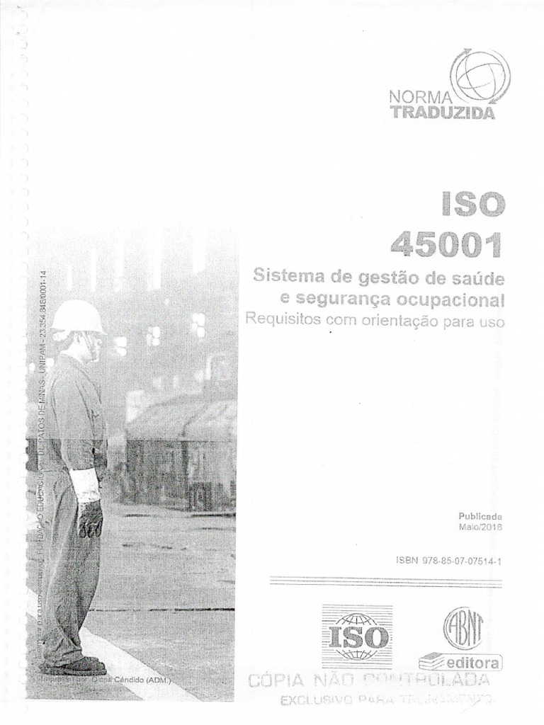 Iso 45001 2018 | PDF