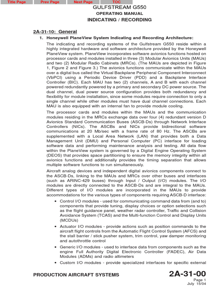 Indicating / Recording: Operating Manual | PDF | Flight Recorder ...