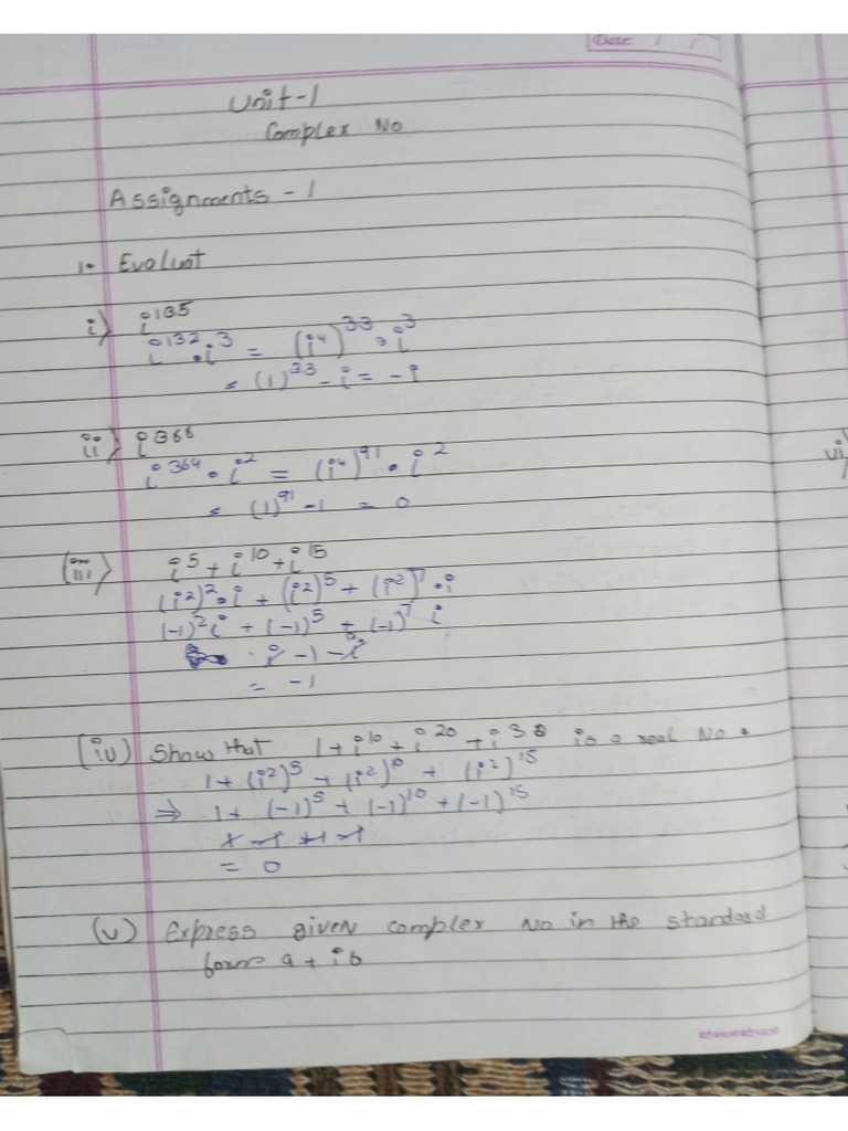 Math Assignment All Pdf 2531