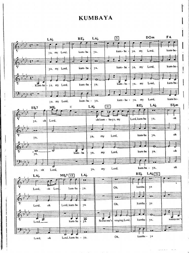 Kumbaya | PDF