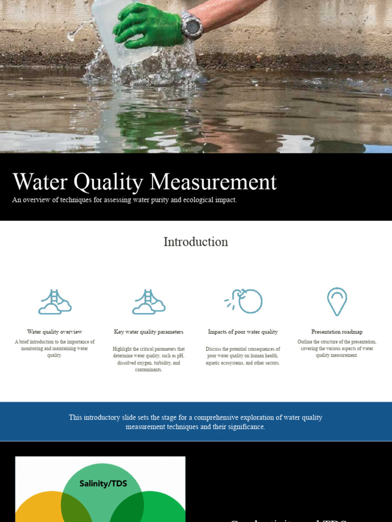 Beautiful.ai - Water Quality Measurement | PDF | Water Quality | Water