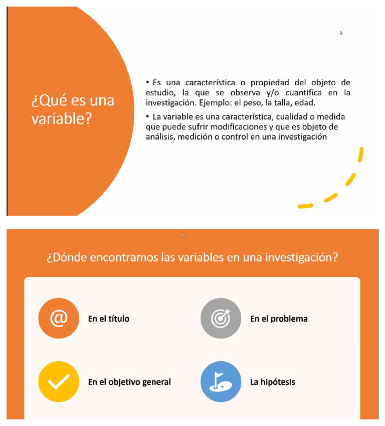 Identificacion De Variables Pdf