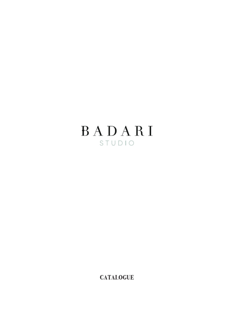 BADARI-STUDIO_spread | PDF | Decorative Arts
