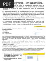 Timpanometria | PDF | Oído | Acústica