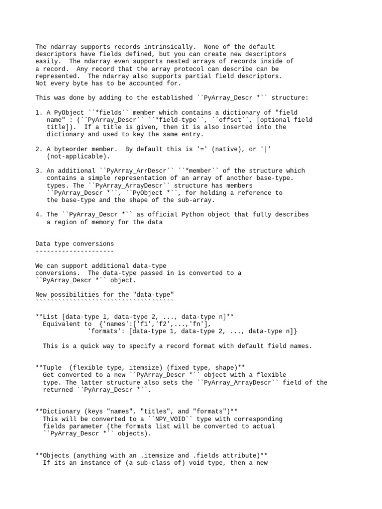 Records RST | PDF | Data Type | Software Development