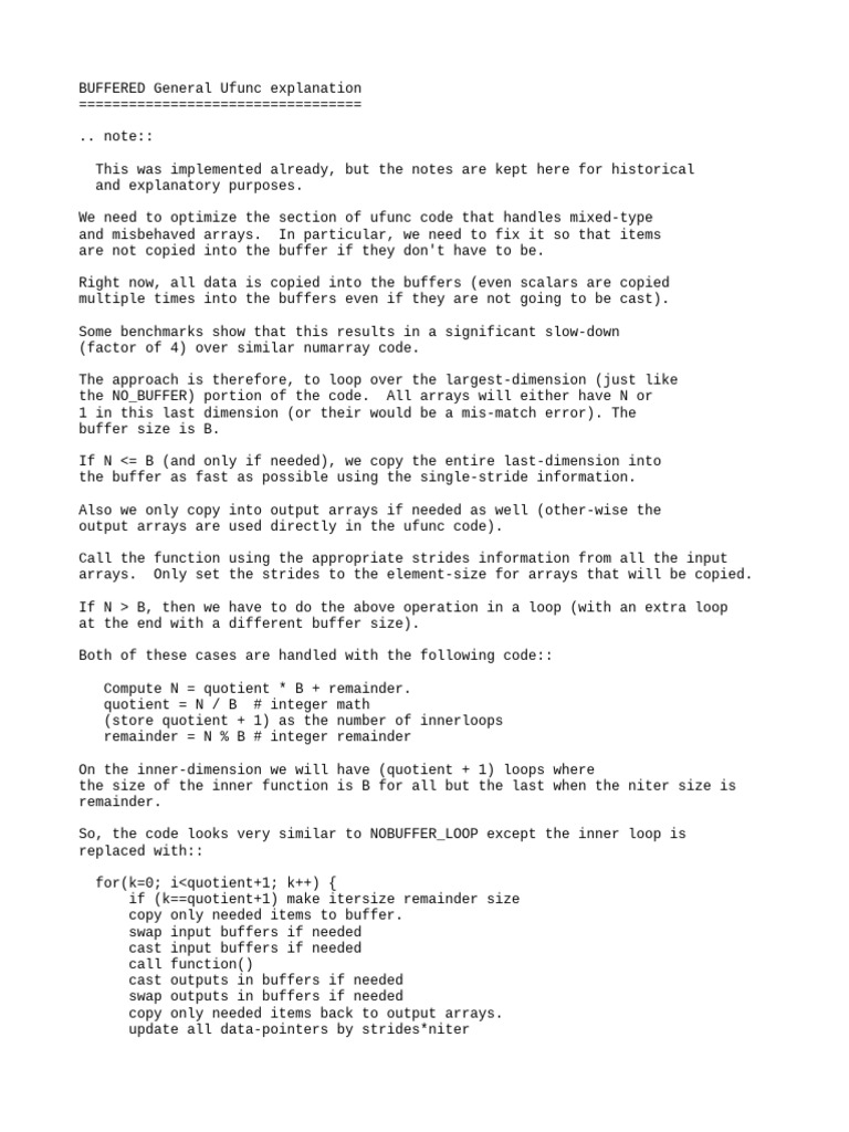ufuncs.rst | PDF | Control Flow | Theoretical Computer Science