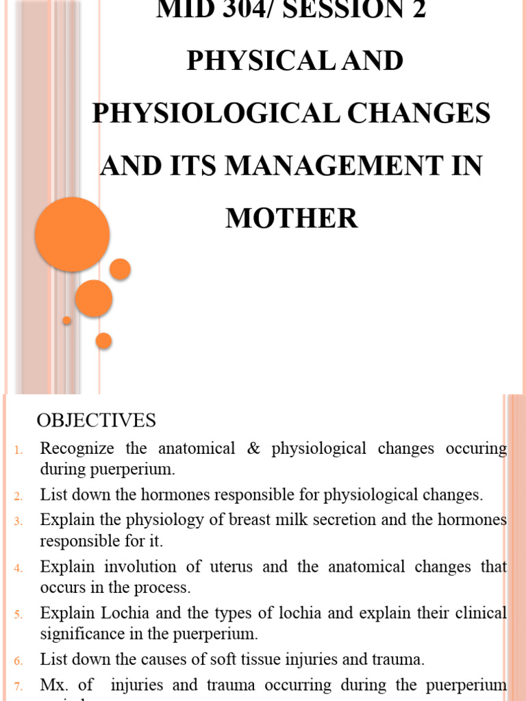 Involution of the Uterus | PDF | Uterus | Postpartum Period
