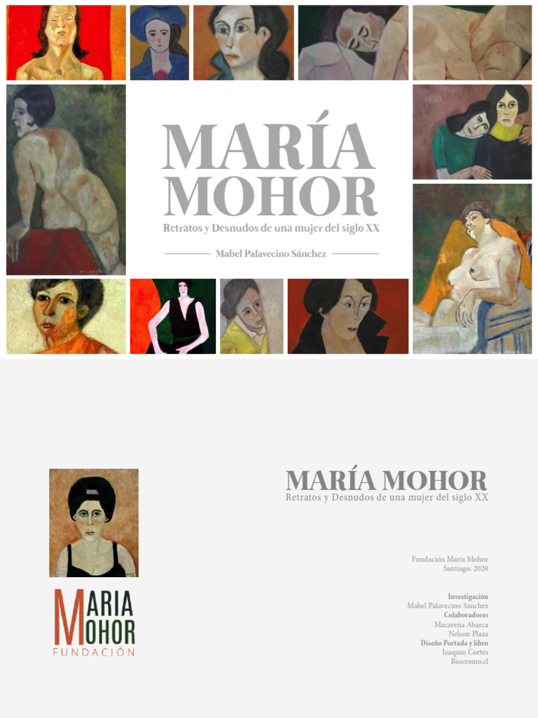 MARíA MOHOR - RETRATOS&DESNUDOS | PDF | Pinturas | Retrato