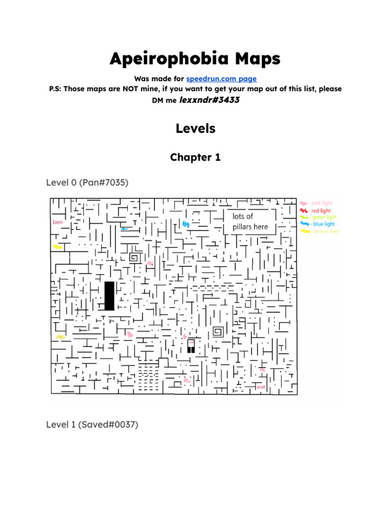 Copia de Apeirophobia Maps | PDF
