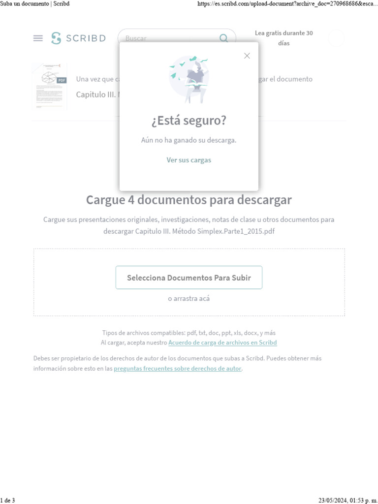 Trabajo 1 | PDF | Scribd | Facebook