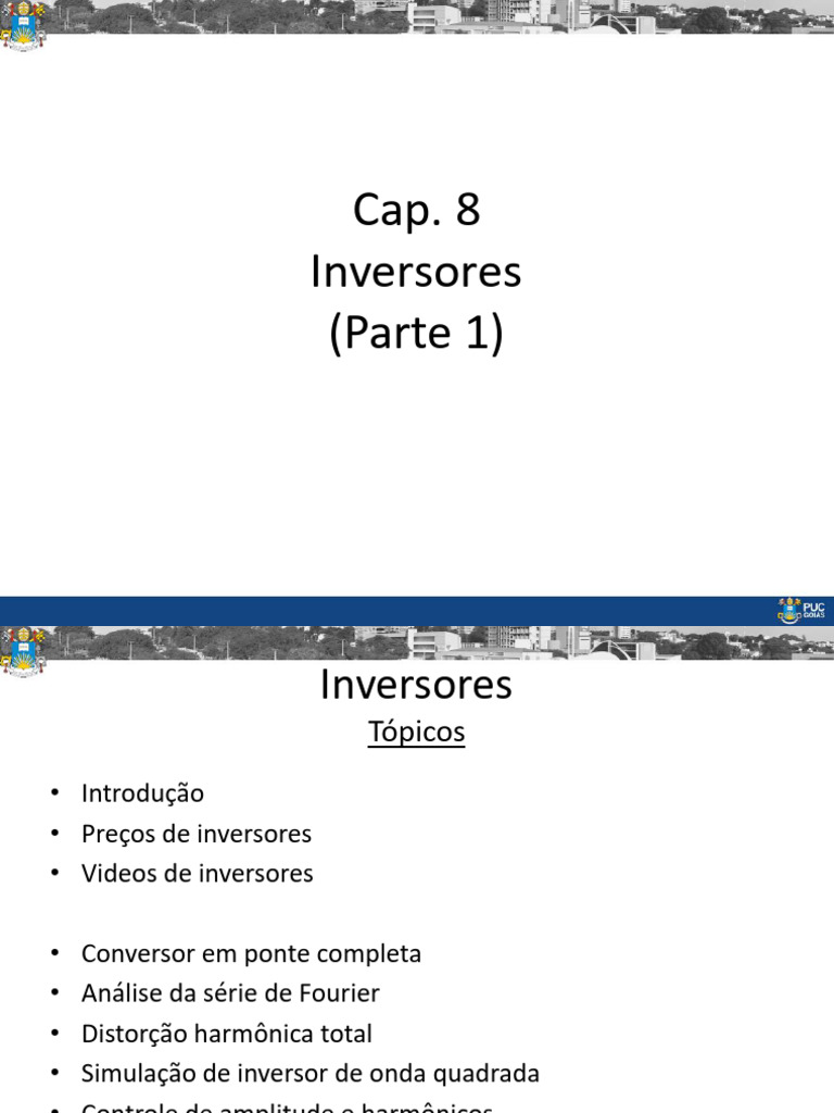 Cap 8 | PDF | Fonte de energia | Onda senoidal
