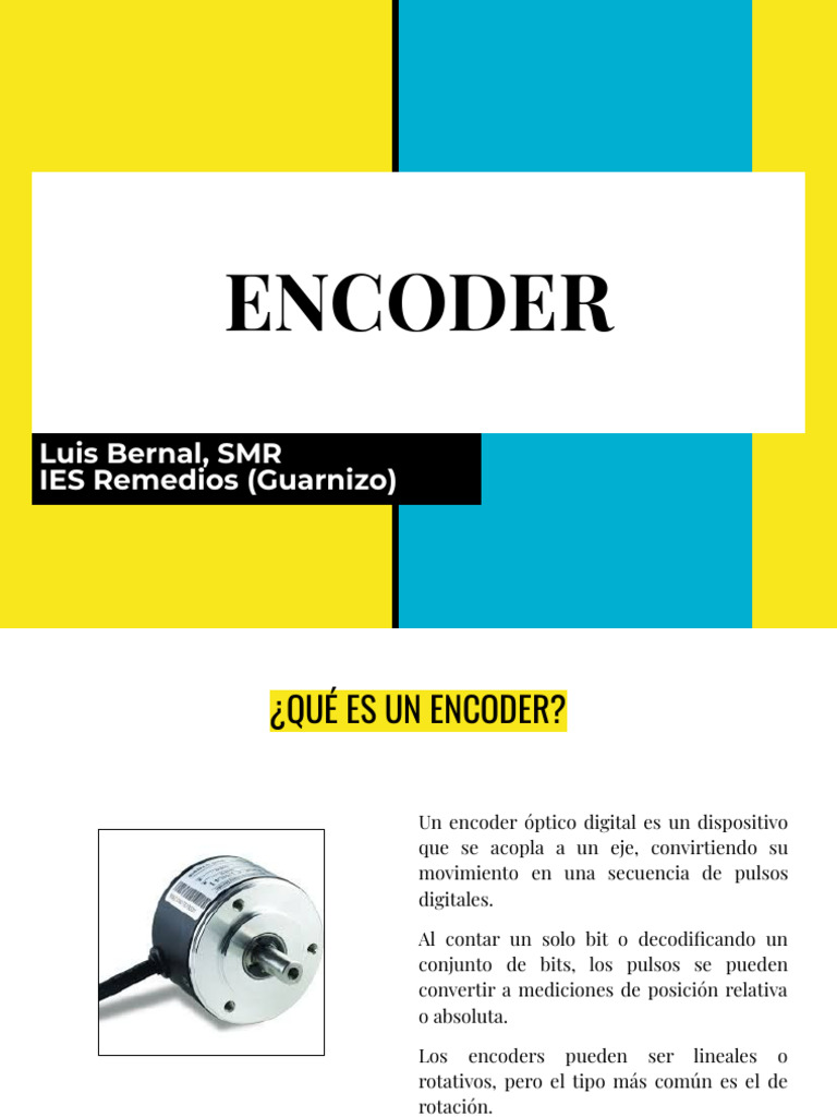 ENCODER | PDF | Ingenieria Eléctrica