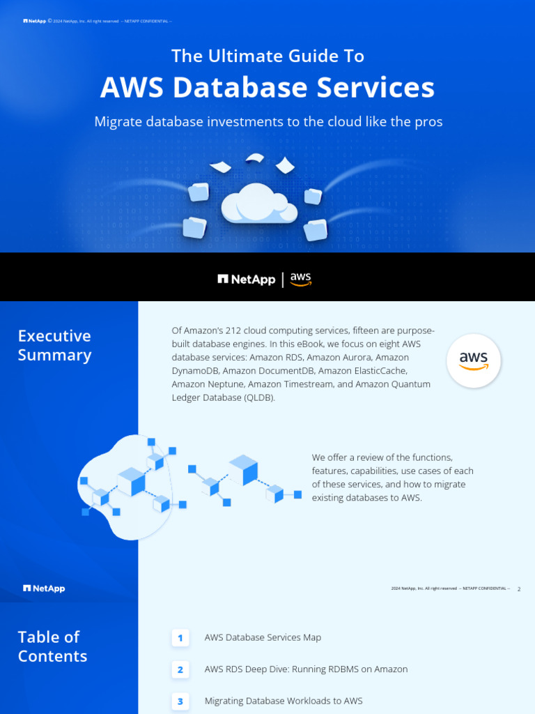 Ultimate Guide To Aws Database Services | PDF | Databases | Amazon Web Services