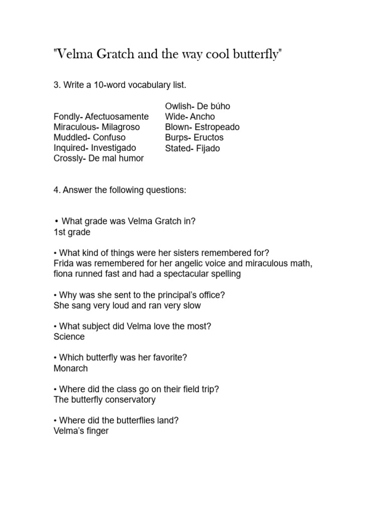 Young Readers' Butterfly Adventure | PDF