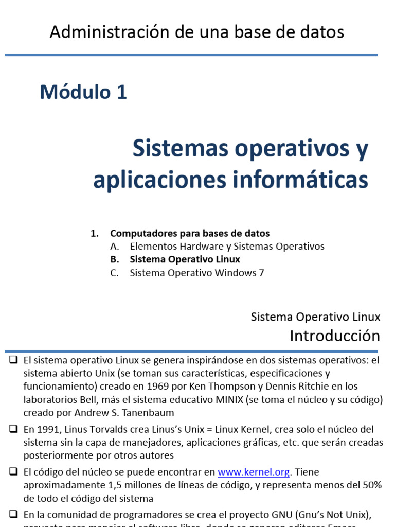 1.1b2 Linux | PDF | Archivo de computadora | Unix