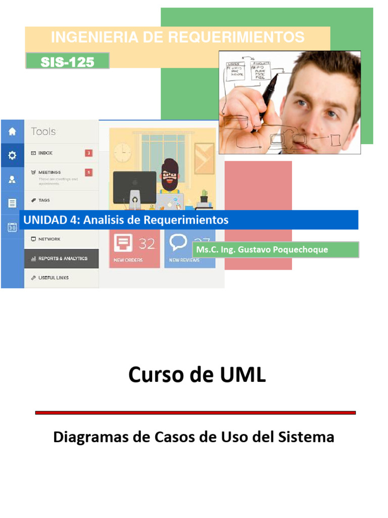 04 Tem3 SIS-125 UML2 | PDF | Caso de uso | Pensamiento sistémico