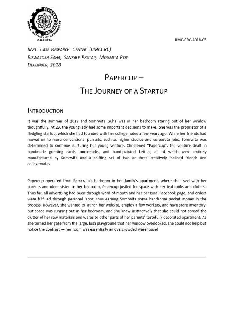 Papercup - Case Study (FINAL) | PDF