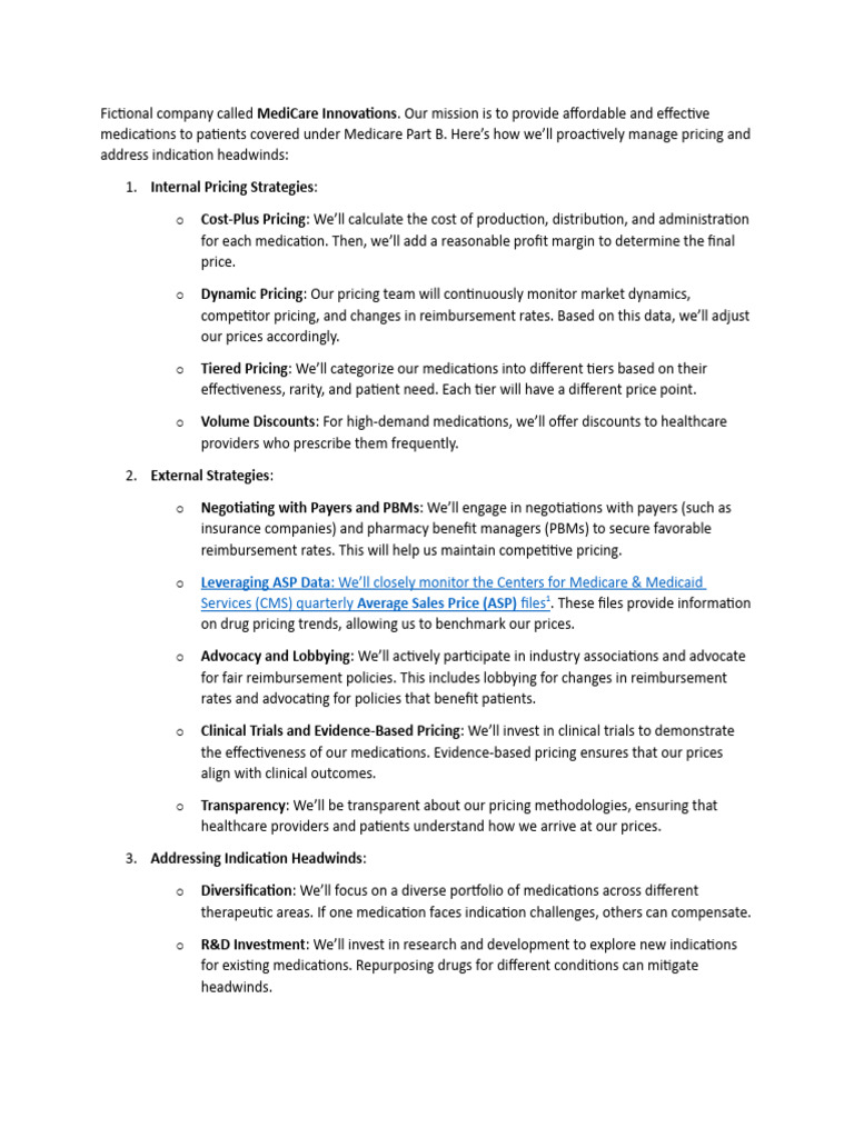 Fictional Company Called | Download Free PDF | Medicare (United States ...