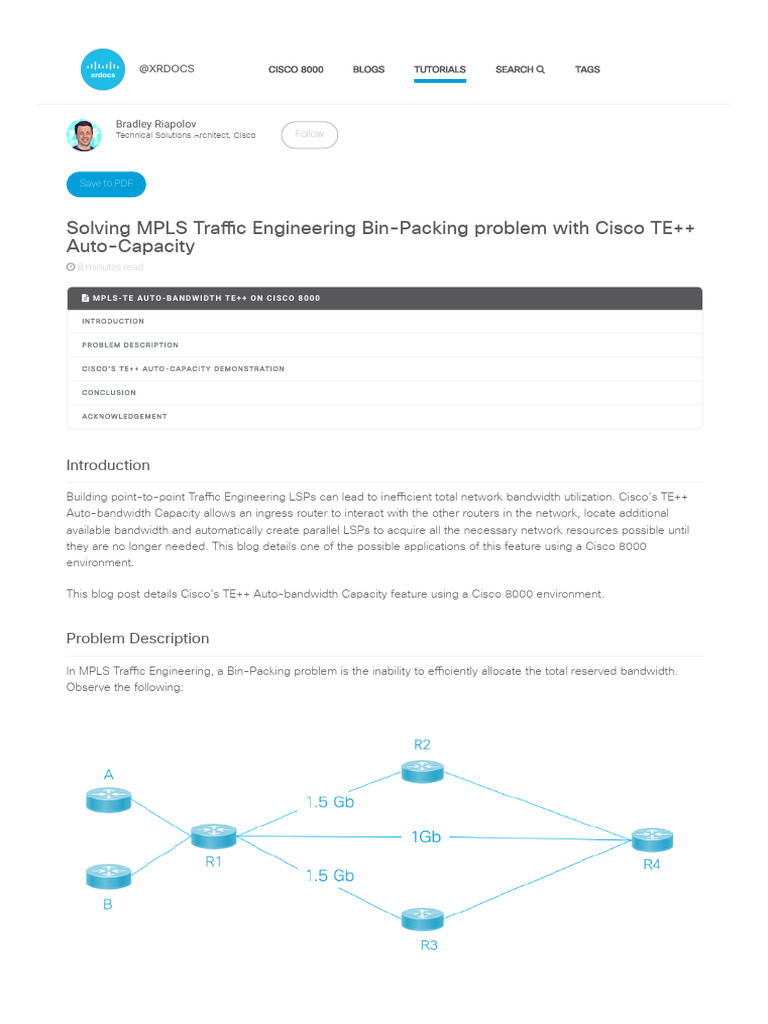 Xrdocs Io 8000 Tutorials Mpls Te Bin Packing Cisco8000 Auto Capacity ...
