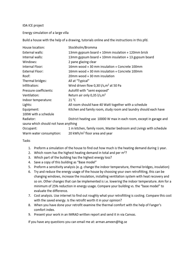 Project_ENG | PDF | Building Insulation | Sustainable Technologies