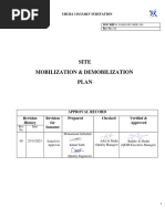 01 200 Project Mobilization Checklist PDF | PDF