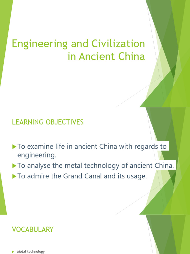 Engineering in Ancient China | PDF