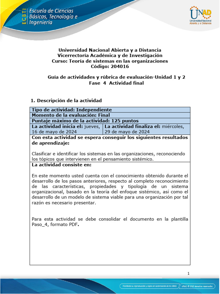 Guía de Actividades y Rúbrica de Evaluació - Paso 4 - Clasificando Los ...