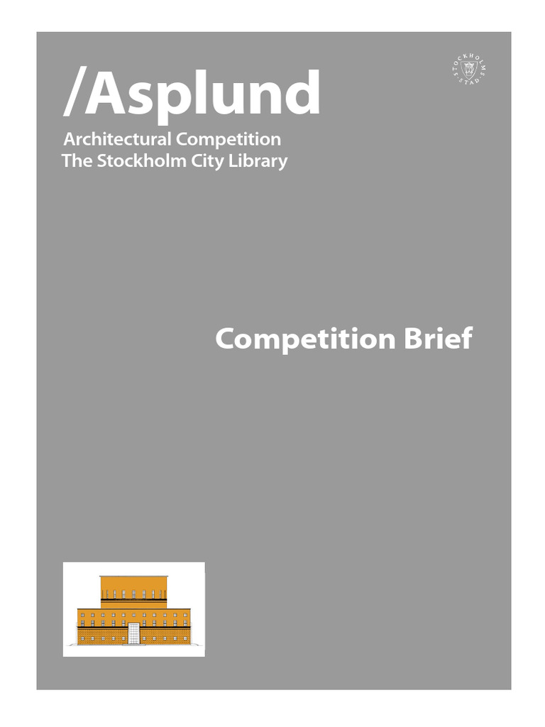 Asplund Brief | PDF | Libraries | Stockholm