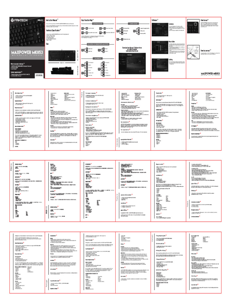 Maxpower MK853 v1.0 Manual | PDF