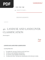 NRSC Land Use Land Cover Mapping | PDF | Forests | River