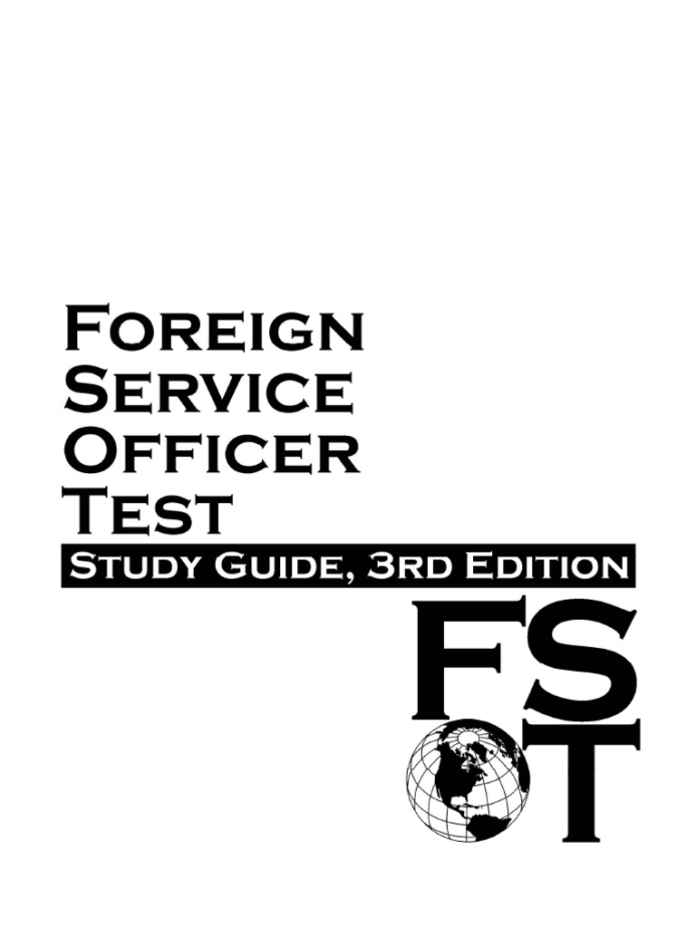 FSO Test Guide | PDF | United States Foreign Service | Multiple Choice