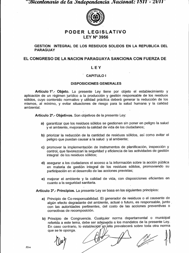 Ley 3956_09 | PDF