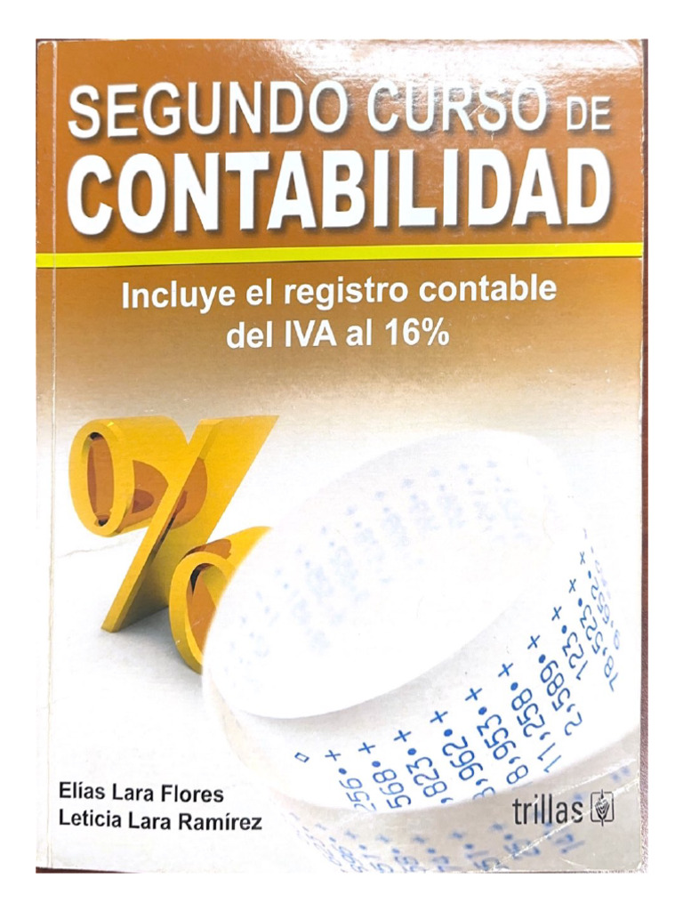 Bibliografia Segundo Curso de Contabilidad Elias Lara | PDF