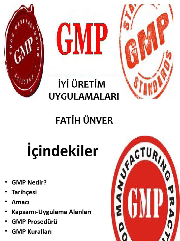 GMP Sunum | PDF