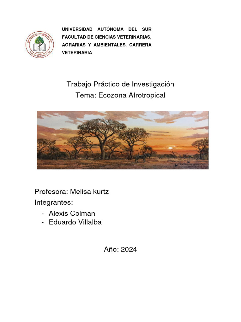 Biodiversidad de la Ecozona Afrotropical | PDF | Mangle | Biodiversidad