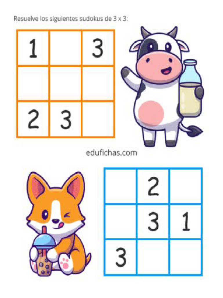 Sodoku Infantil | PDF