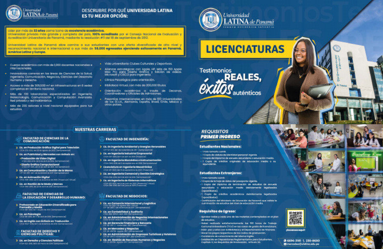 ULATINA GRADO FOLLETO GENERICO MARZO 2024 - CURVAS - CONTRAPORTADA Y PORTADA-combinado | PDF