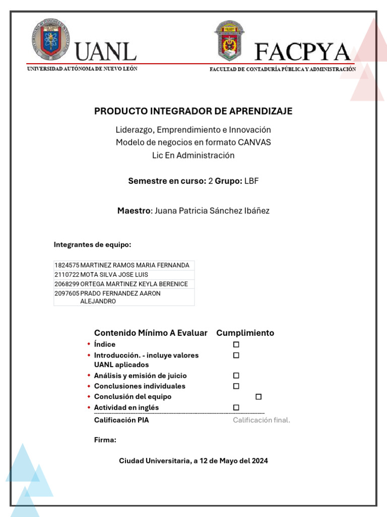 Producto Integrador de Aprendizaje | PDF | Marketing | Business