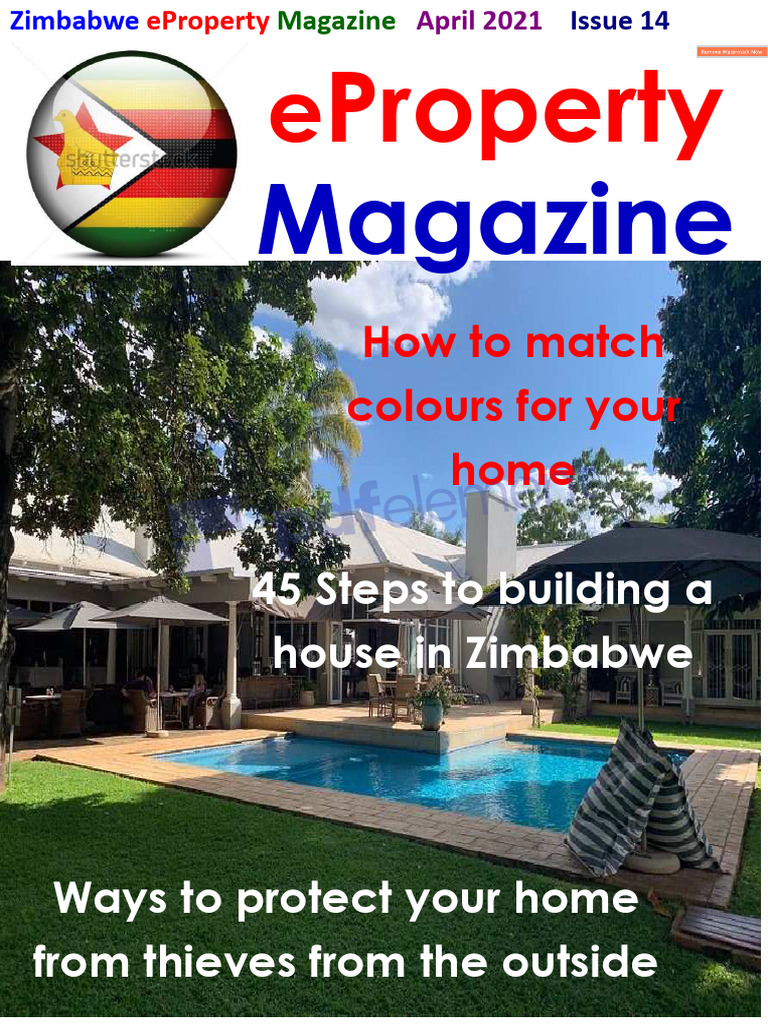 Building a House in Zimbabwe: 45 Steps | PDF | Plumbing | Color