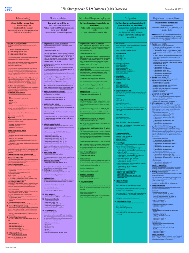IBM - IBM Storage Scale 5.1.9 Protocols Quick Overview (2023) | PDF ...