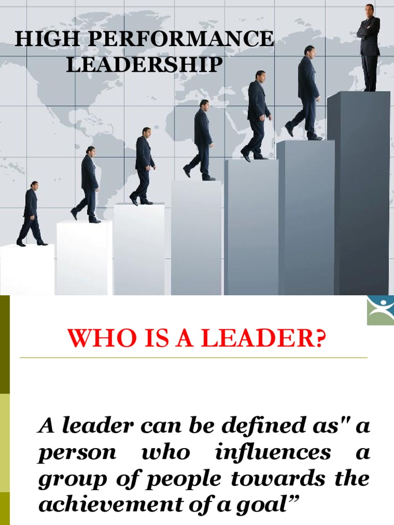 High Performance Leadership | PDF | Leadership | Emergence