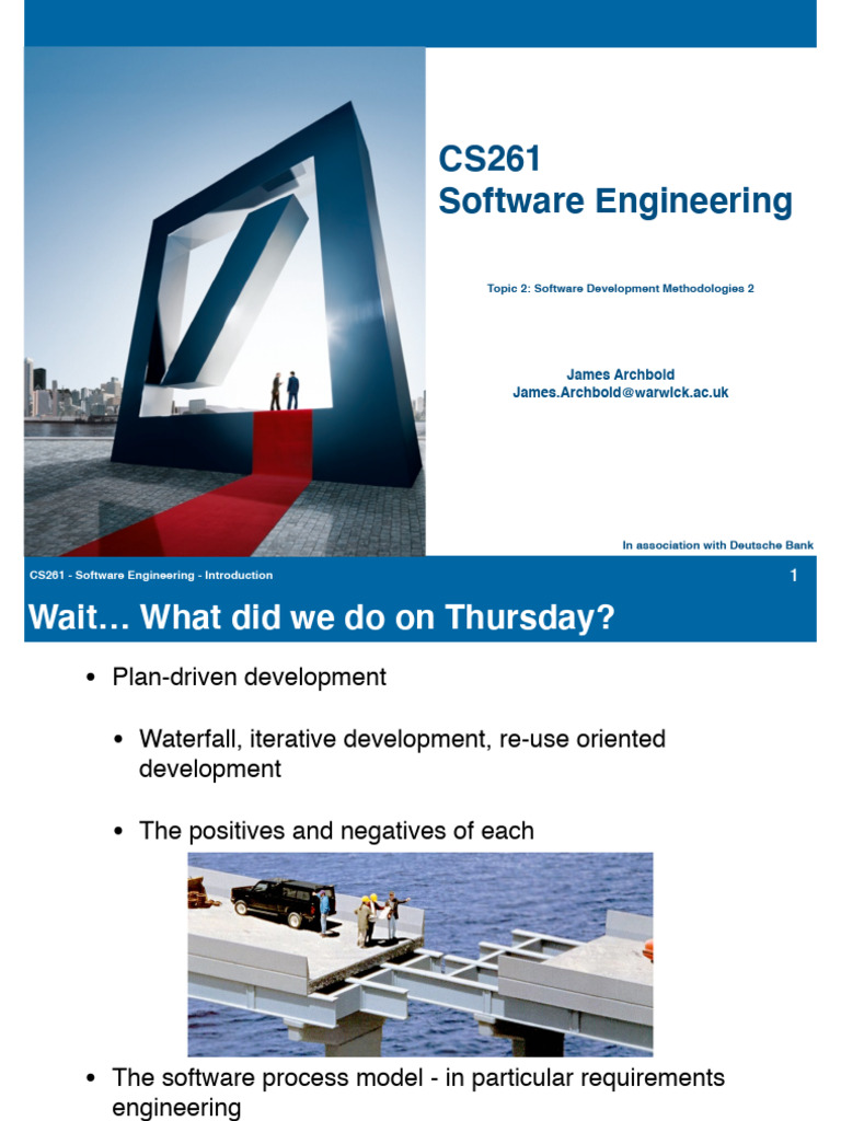 SWE l3 | PDF | Agile Software Development | Software Development Process