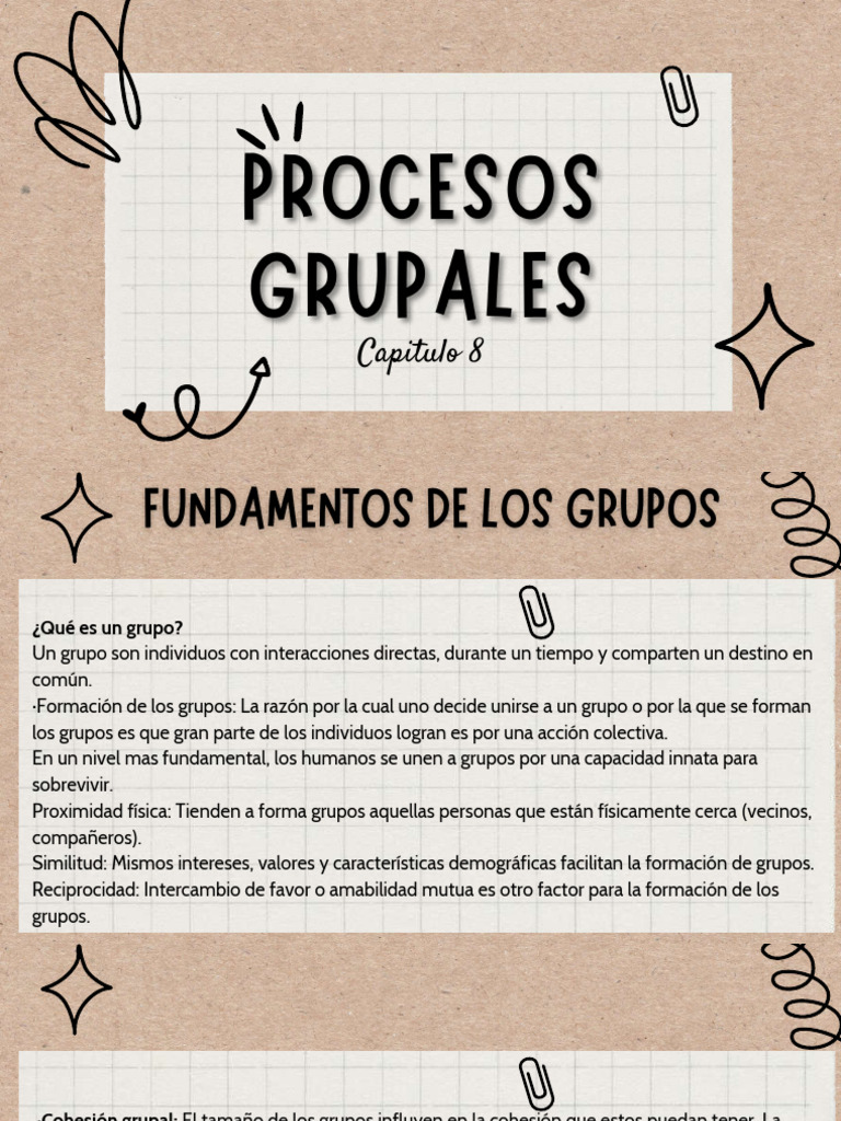 Procesos Grupales (Andres Romero Renato Galdos) | PDF | Pensamiento ...