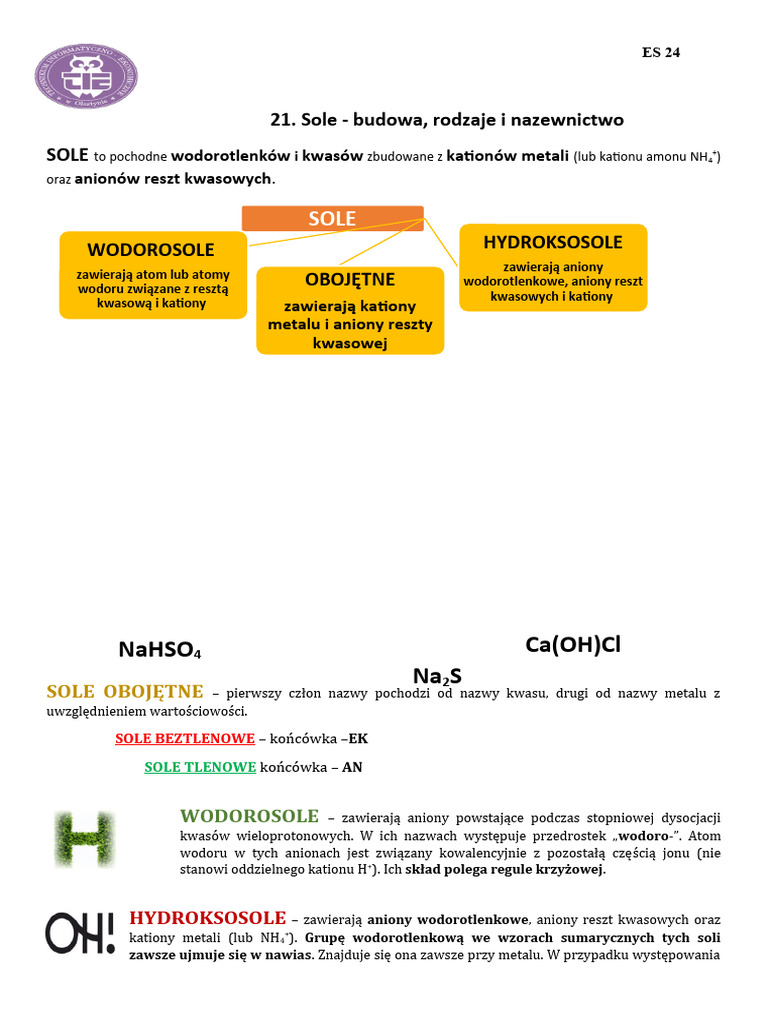 Sole - Budowa, Rodzaje, Nazewnictwo - Luki-1 | PDF