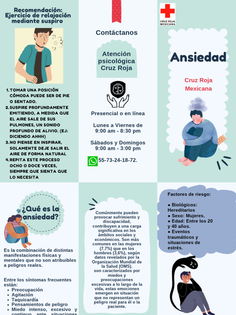 Ansiedad folleto | PDF | Ansiedad | Las emociones